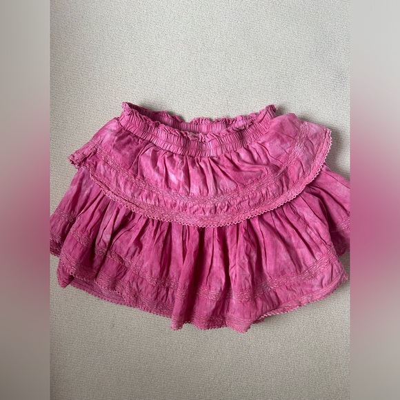 LoveShackFancy | Skirts | Loveshackfancy Ruffle Mini Heritage Skirt Hot ...